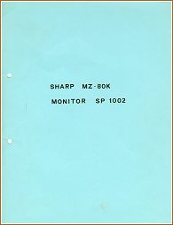 MZ-80K Manuals
